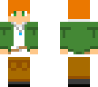 POKEMON TRAINER GREEN | Minecraft Skin