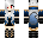 luna wolf female alpha | Minecraft Skins