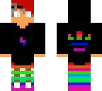 rainbow boy | Minecraft Skin