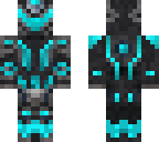 Cybernetic Warrior | Minecraft Skin