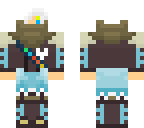 inktale human ink sans | Minecraft Skin