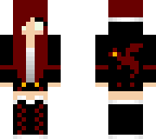 Nether Dragon girl | Minecraft Skin