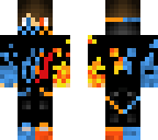 TBNR Fire and ice | Minecraft Skin