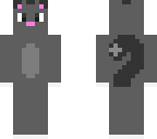 Grey Cat | Minecraft Skin