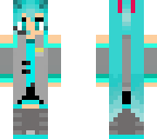 hastune miku | Minecraft Skins