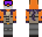 Lunar lancer with Slope streaker | Minecraft Skin