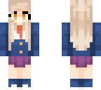 Sina Masiro from the anime Kitty from Sakuraso | Minecraft Skin