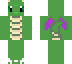 Shiny Dragonite | Minecraft Skin