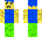 roblox 8bit noob | Minecraft Skin