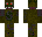Ignited Springtrap | Minecraft Skin