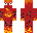 Lava Man | Minecraft Skin