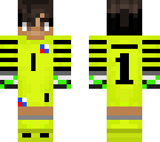 Goalkeeper Kit | Minecraft Skin