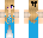Blue Ball Gown | Minecraft Skin