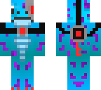 cyborg gecko | Minecraft Skin