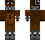 Ignited Freddy | Minecraft Skin