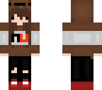 Chibi Nutella Girl | Minecraft Skin