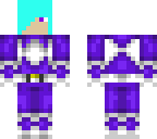 purple ranger power | Minecraft Skin