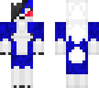 Shiny Lycanroc Midnight Form | Minecraft Skin