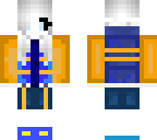 female outertale sans | Minecraft Skin