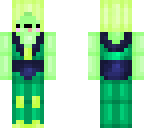 Chibi Peridot from Steven Universe | Minecraft Skin