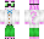 OnePointEight Professor Genki | Minecraft Skin