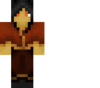 Firebender Girl | Minecraft Skin