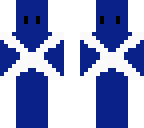 scotland flag | Minecraft Skin