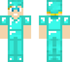 full diamond armor | Minecraft Skin