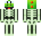 Skeleton yoshi | Minecraft Skin