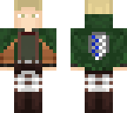 Reiner Braun Cape | Minecraft Skin