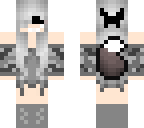 BlindFolded wolf girl | Minecraft Skin