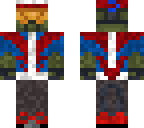 pokemon trainer master chief | Minecraft Skin