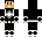 Updated Black Ranger | Minecraft Skin
