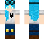 DANTDM Girl Dab police | Minecraft Skin