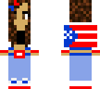 Puerto Rico Girl | Minecraft Skin