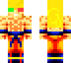 goku ssj3 | Minecraft Skin