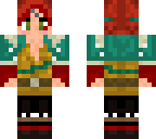 Triss Merigold x4 | Minecraft Skin