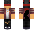 aaron ultima with mask | Minecraft Skin