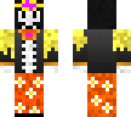 brook one piece | Minecraft Skins