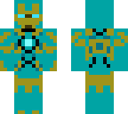 Iron Man Blue | Minecraft Skin