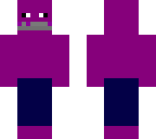 Purple Man Or Night Guard | Minecraft Skin