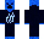 BLUE PRESTON | Minecraft Skin