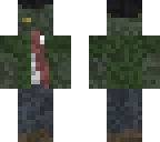 Left 4 Dead Smoker | Minecraft Skin