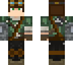 Steampunk - Bionic arm | Minecraft Skin