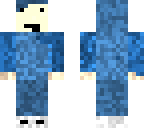 The Official Awesome Cool blue boy skin | Minecraft Skin