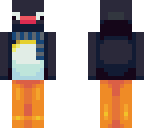 Pingu with Scarf | Minecraft Skin