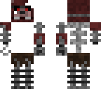 Ignited Foxy | Minecraft Skin