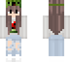 Cute melone girl | Minecraft Skin