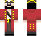 Pirate Captain | Minecraft Skin