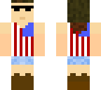 Redneck mullet skin | Minecraft Skin